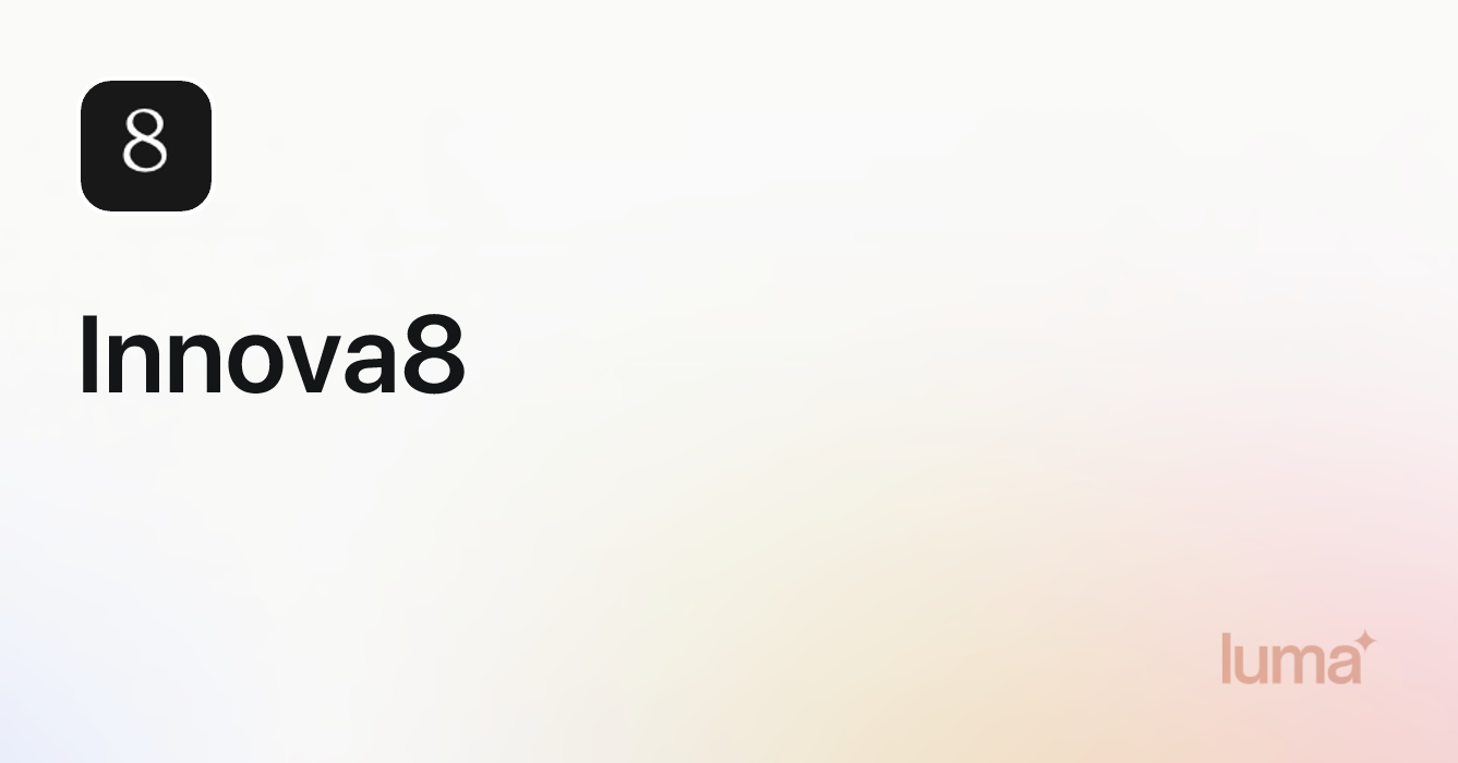 Innova8 · Events Calendar