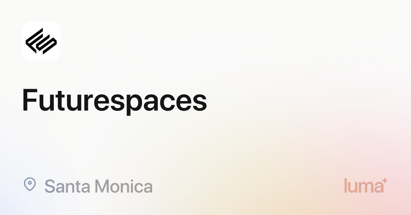 Futurespaces · Events Calendar